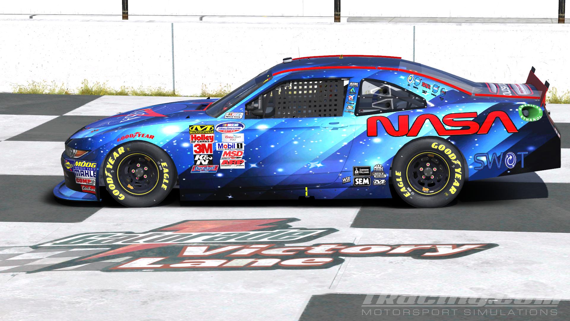 NASA Mustang by Sean D. - Trading Paints