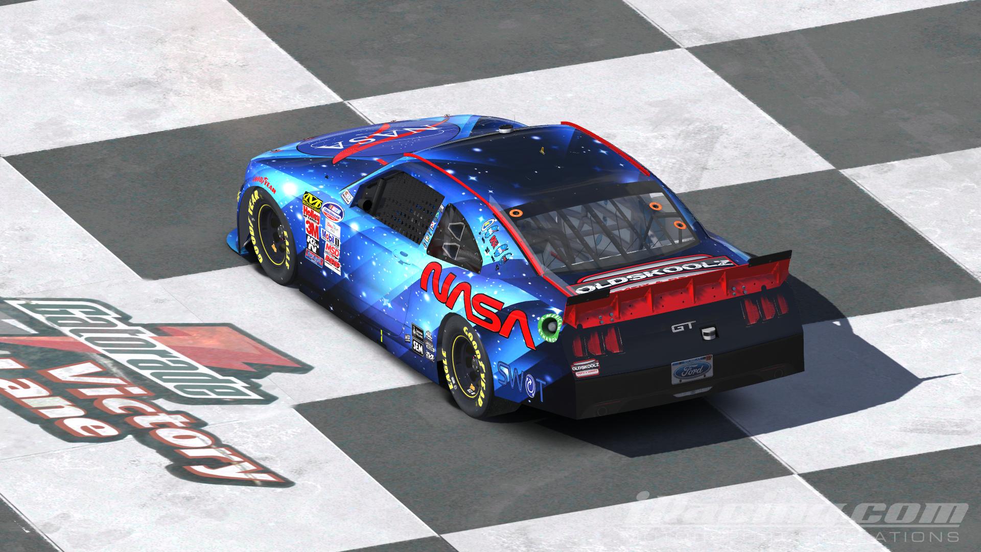 NASA Mustang by Sean D. - Trading Paints