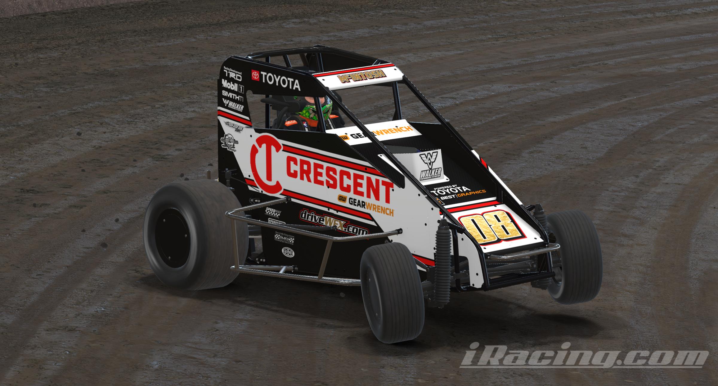 Cannon McIntosh 2022 Crescent #08 by Jake Boyer - Trading Paints