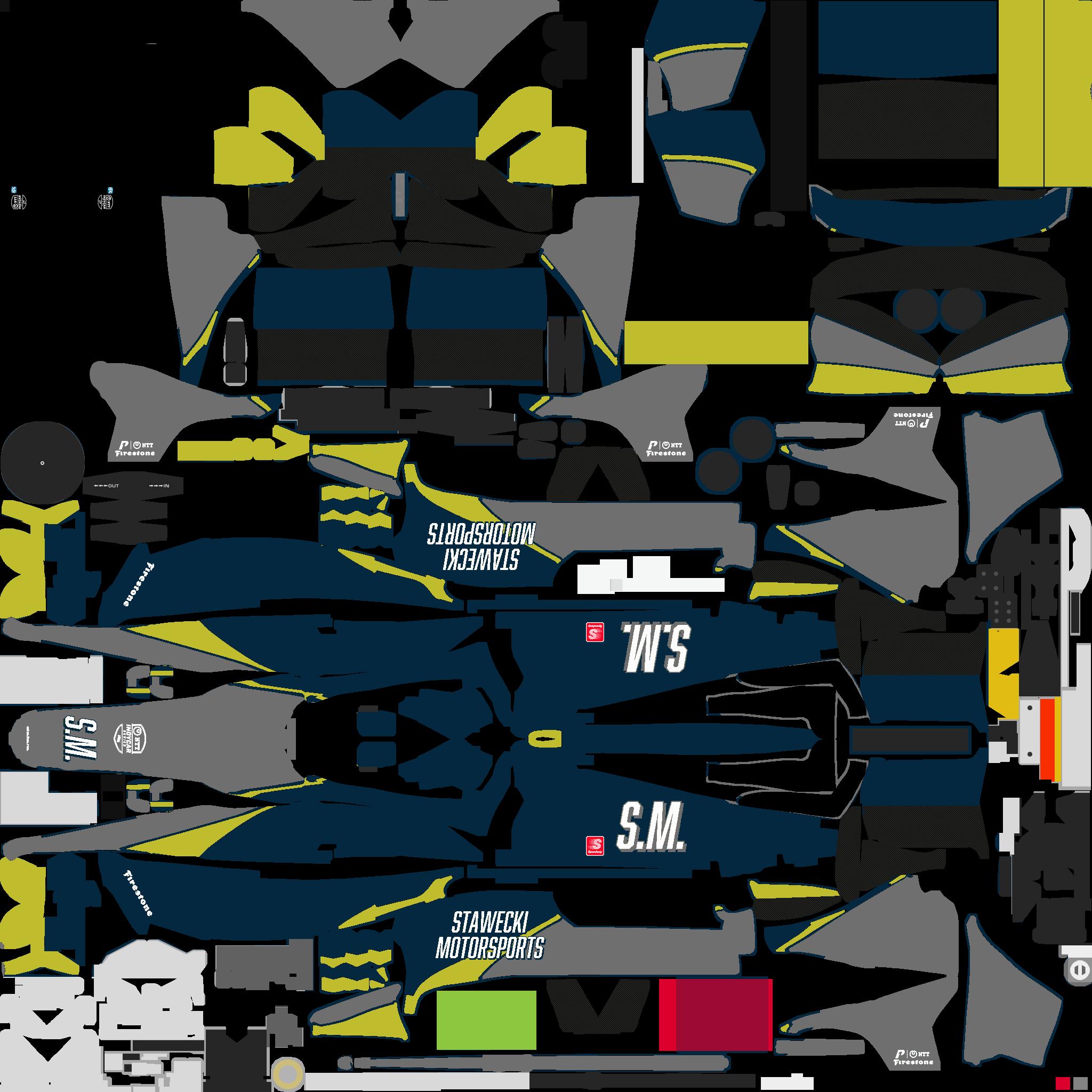 Indycar Dallara IR18 by Matt Stawecki - Trading Paints