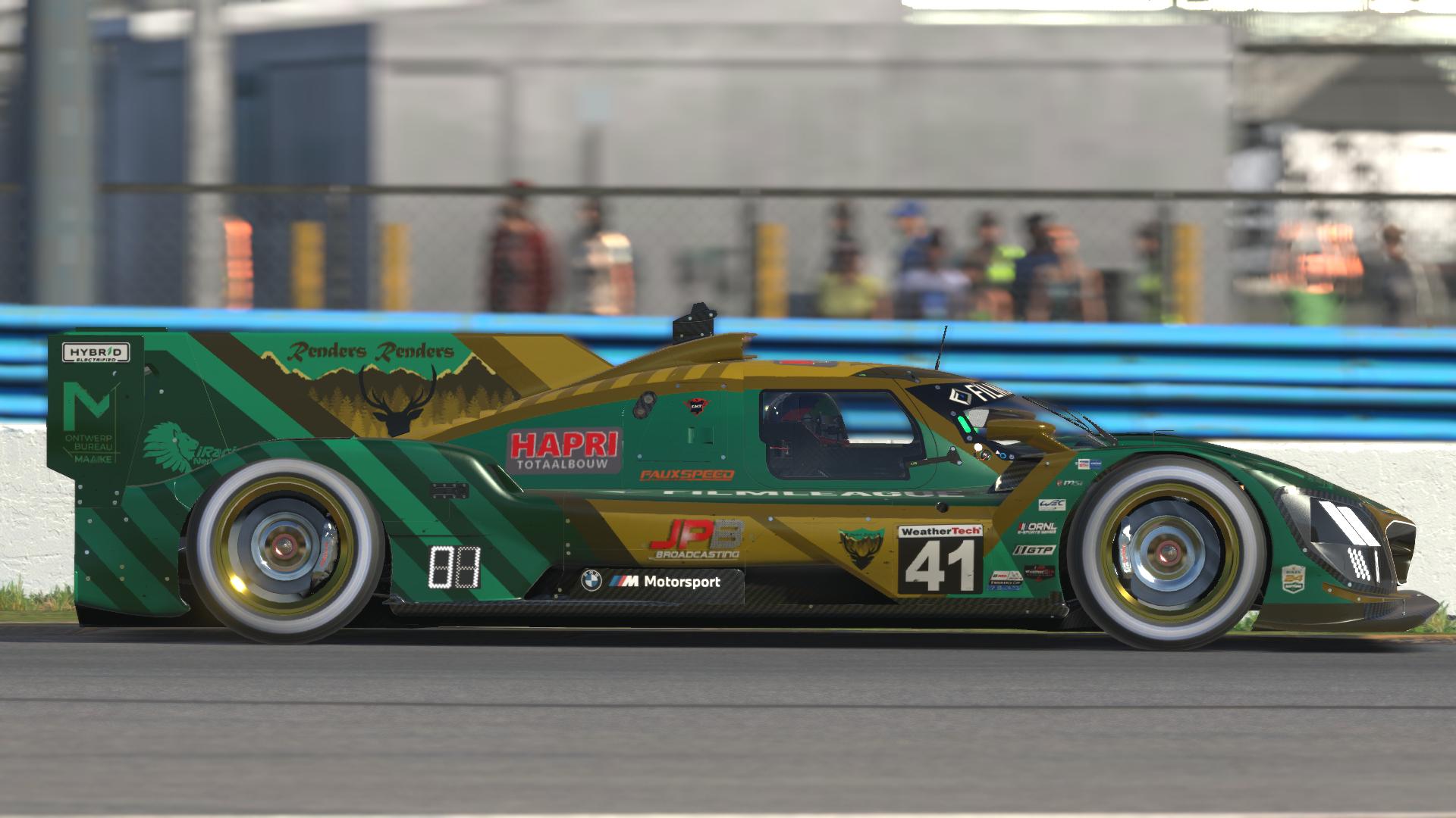 BMW LMDH Racing Team Den Kaap Livery by Thomas Renders - Trading Paints