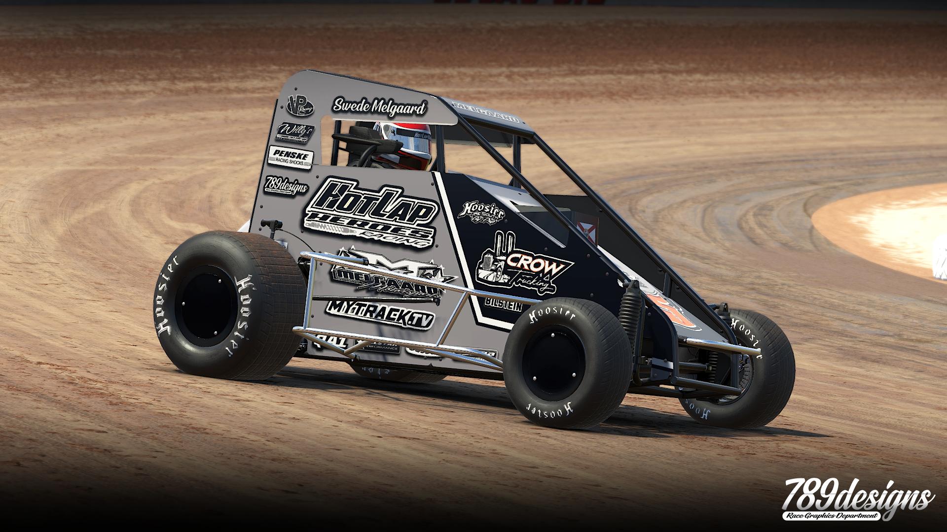 Swede Melgaard Dirt Midget by Garrett Marshall - Trading Paints