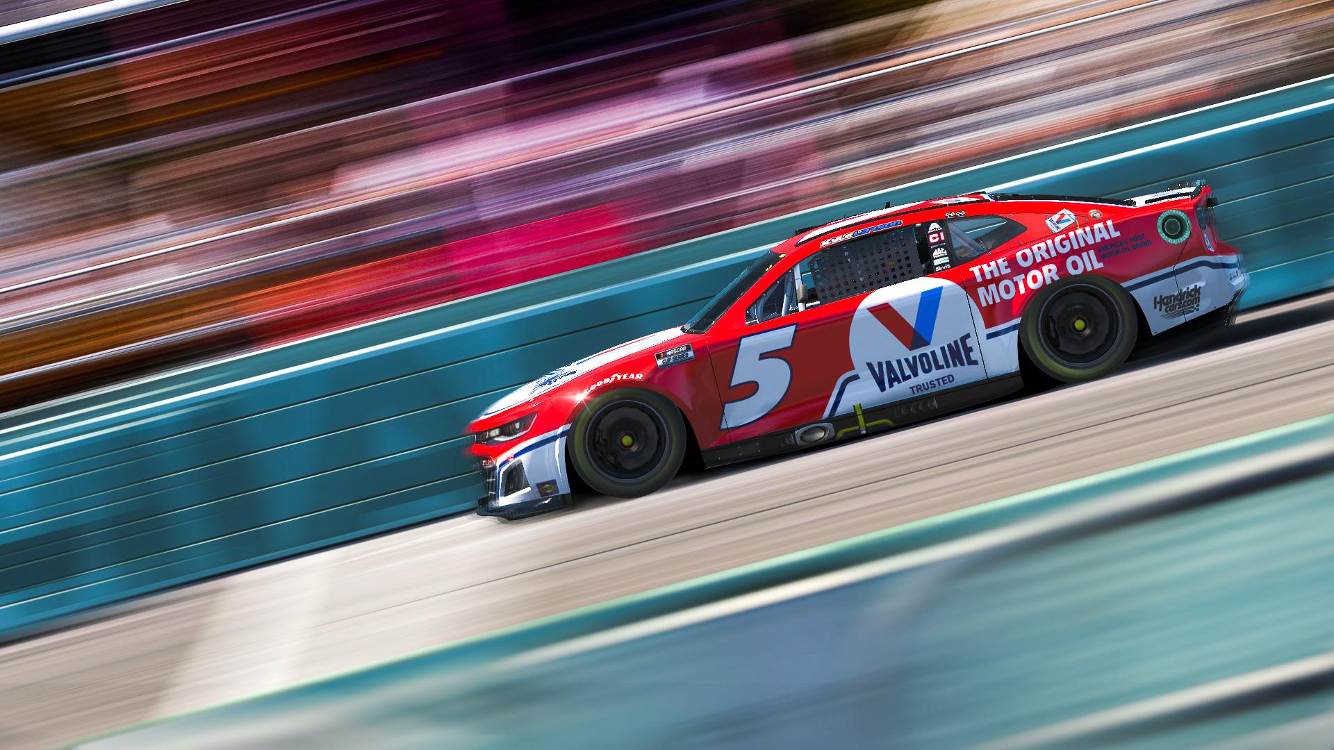 Kyle Larson 2022 Homestead-Miami by Alexander L Russell - Trading Paints