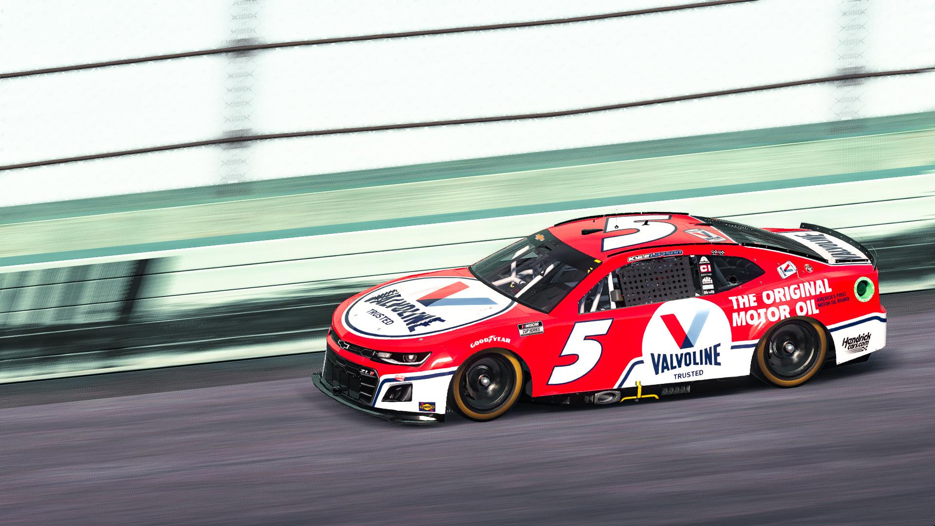 Kyle Larson 2022 Homestead-Miami by Alexander L Russell - Trading Paints