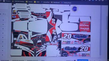 360 Harris Racing Fab Sprint Car by Kody Harris - Trading Paints