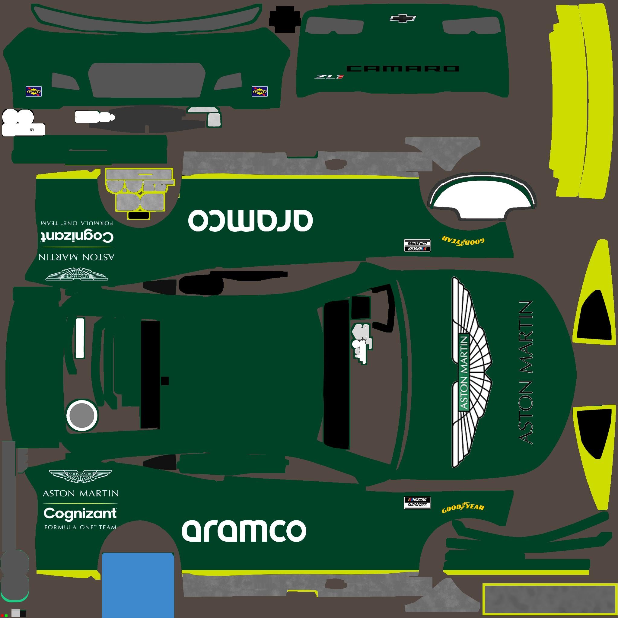 Aston Martin F1 by Cameron Brickett - Trading Paints