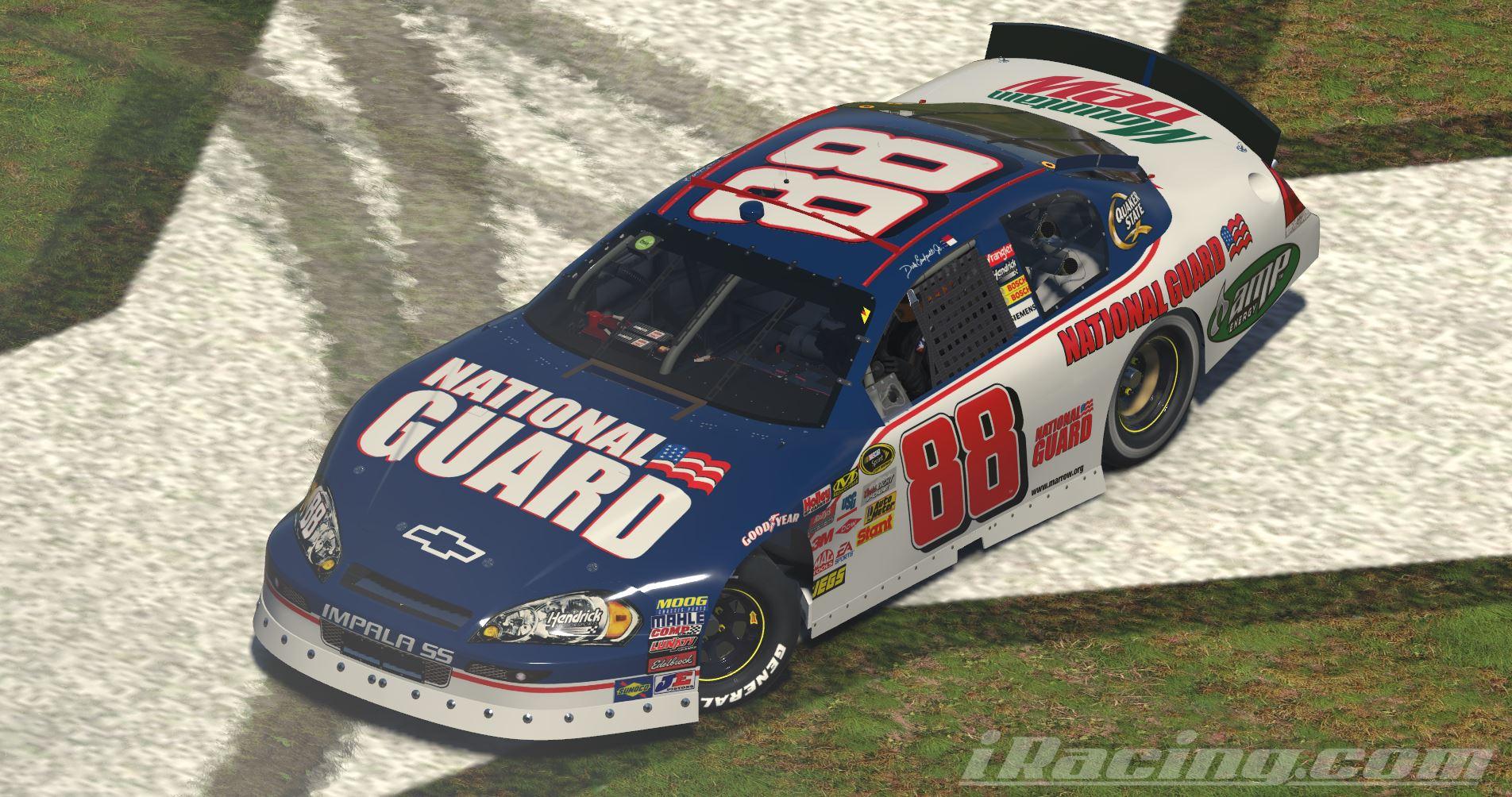 Dale Earnhardt Jr. 2008 #88 National Guard Chevy by Brandon Tregembo ...