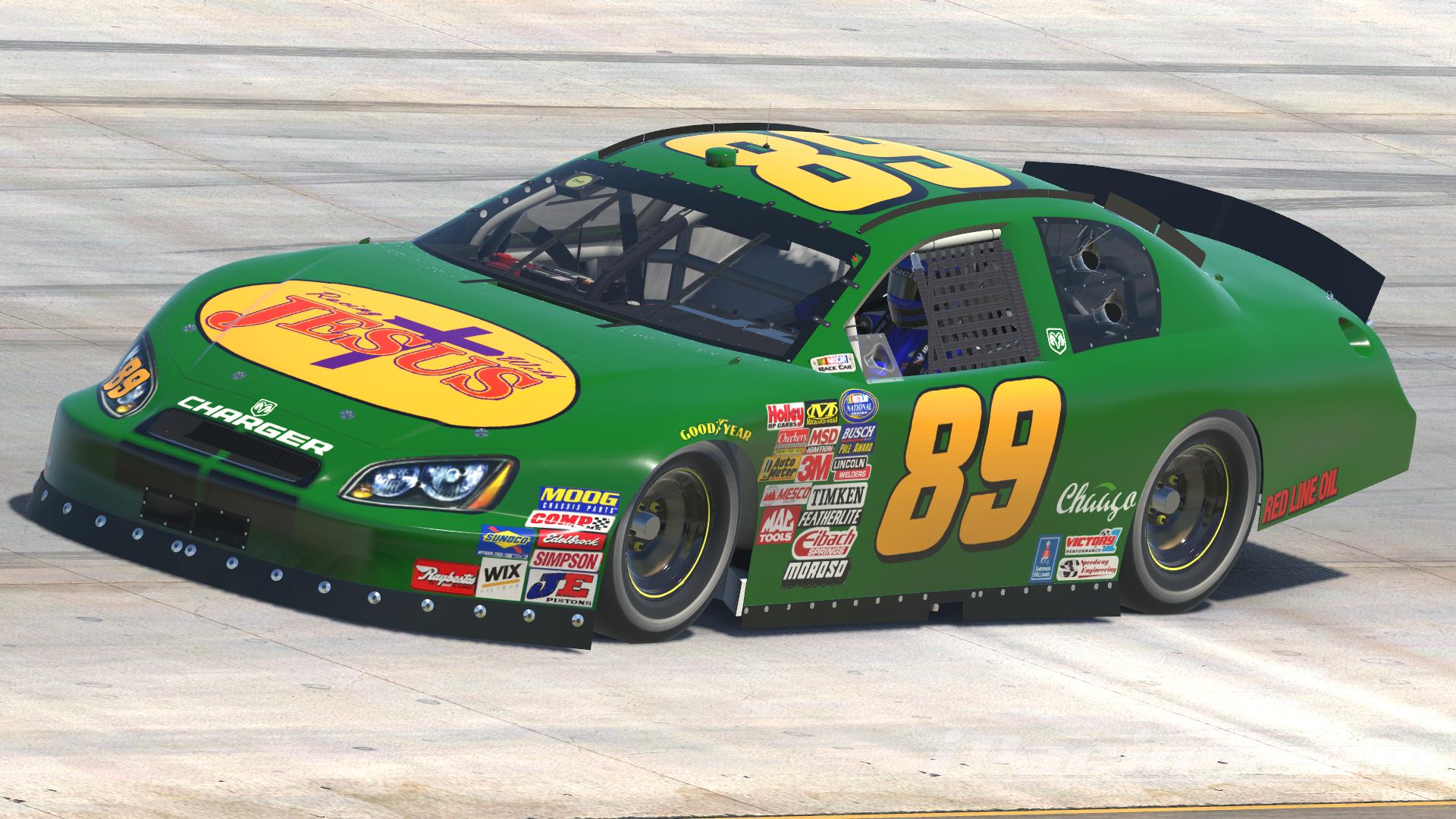 2007 Morgan Shepherd #89 Racing with Jesus Dodge Charger by Bryson ...