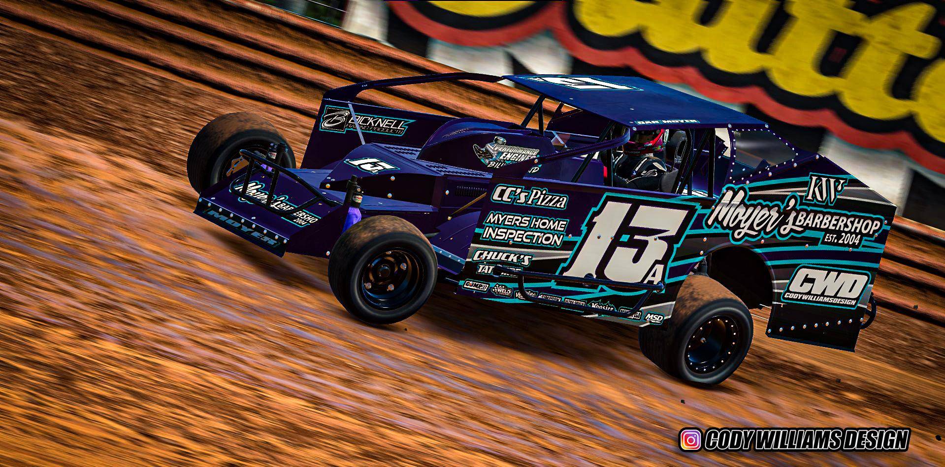 Dan Moyer Dirt Big Block Mod! by Cody G Williams - Trading Paints