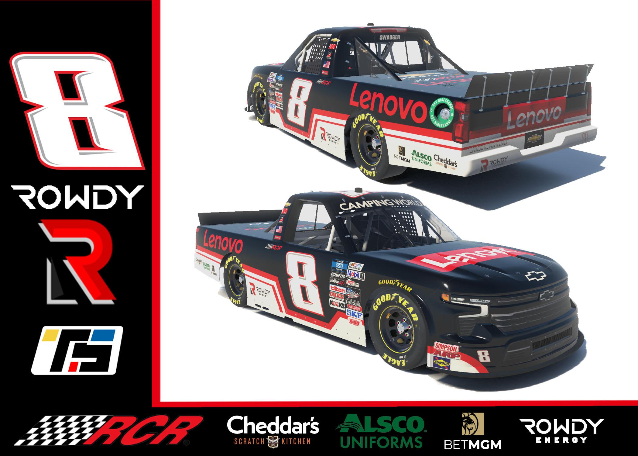 Kyle Busch Lenovo RCR Concept Silverado by Travis S. - Trading Paints