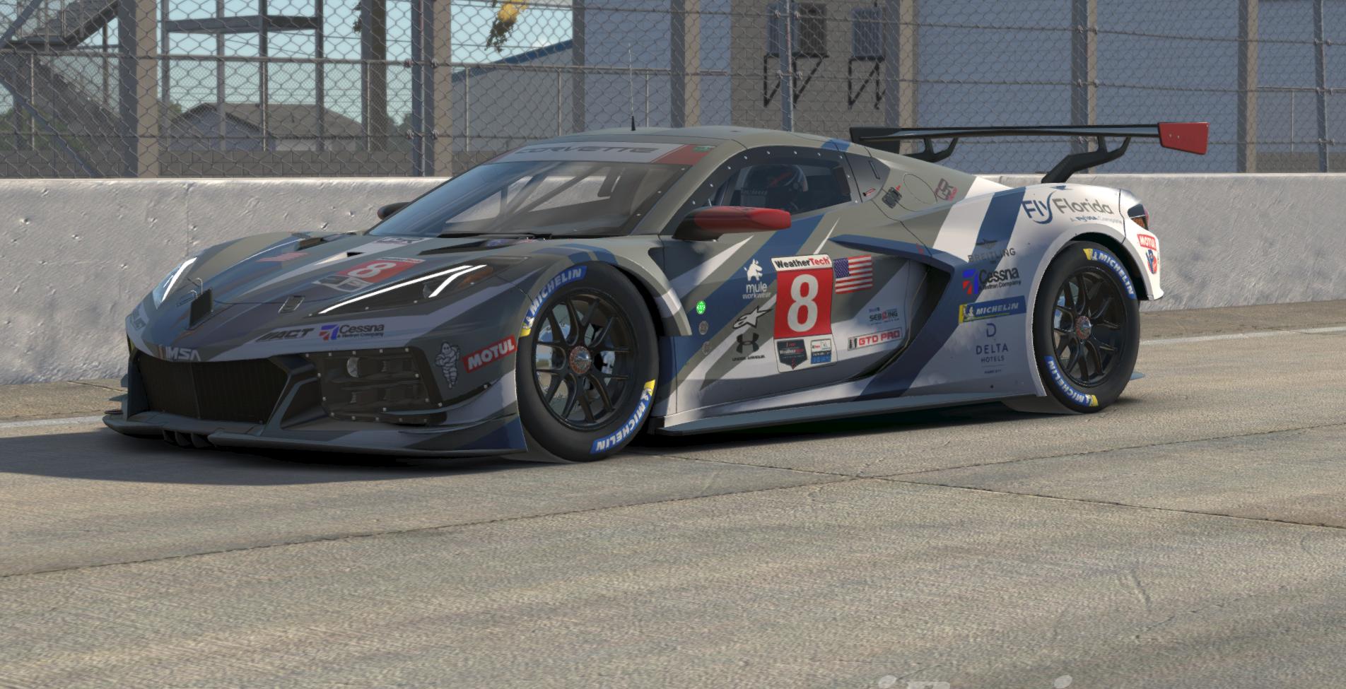 Fly Florida IMSA Corvette C8R GTD Pro Sebring Special Edition by John ...