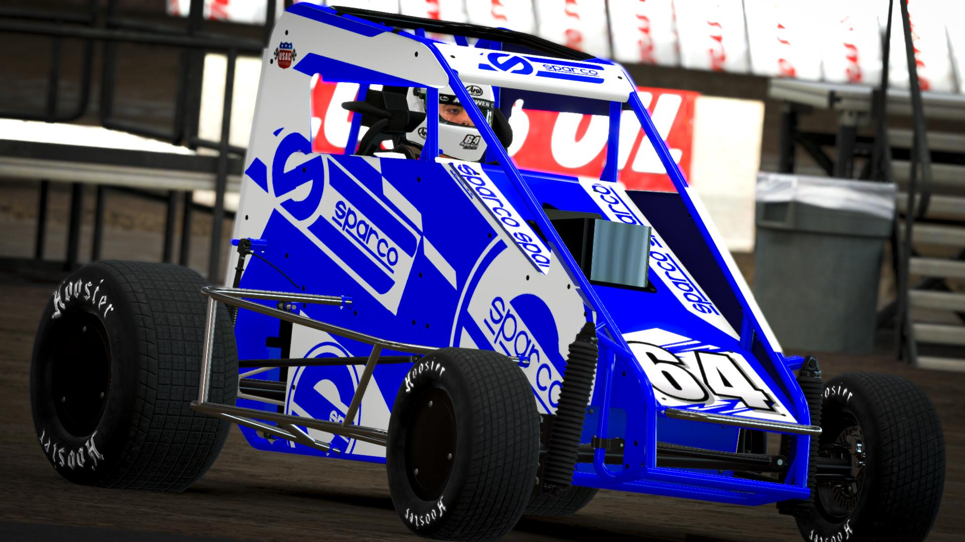 Midget Sparco concept by Agustin Bowen - Trading Paints