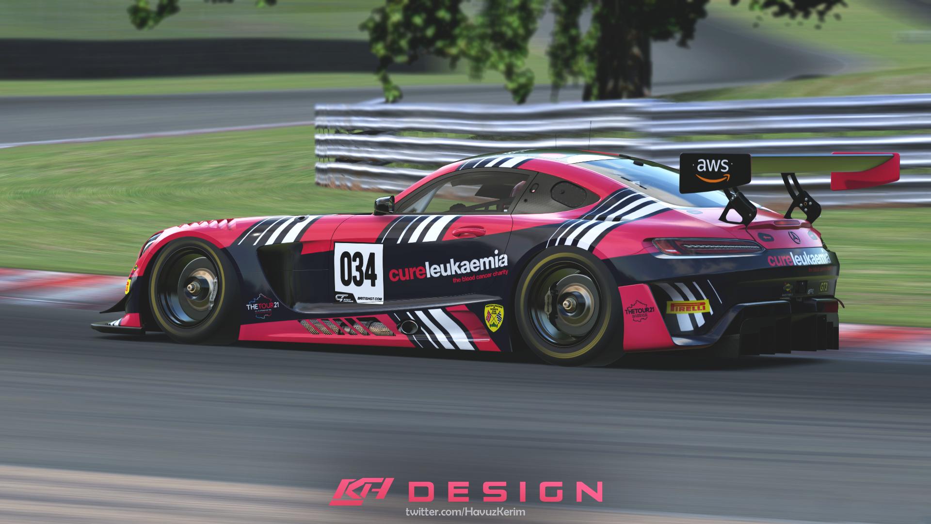 #6 RAM Racing Cure Leukaemia Mercedes-AMG GT3 EVO British GT 2022 by ...