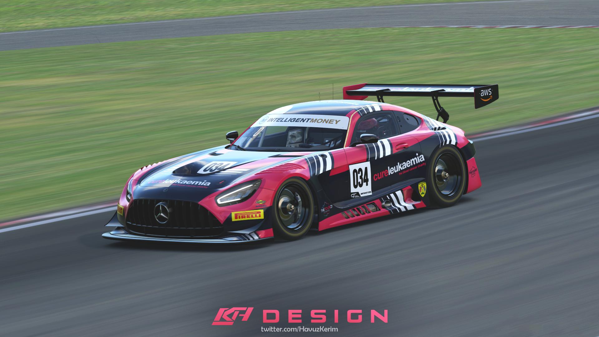 #6 RAM Racing Cure Leukaemia Mercedes-AMG GT3 EVO British GT 2022 by ...