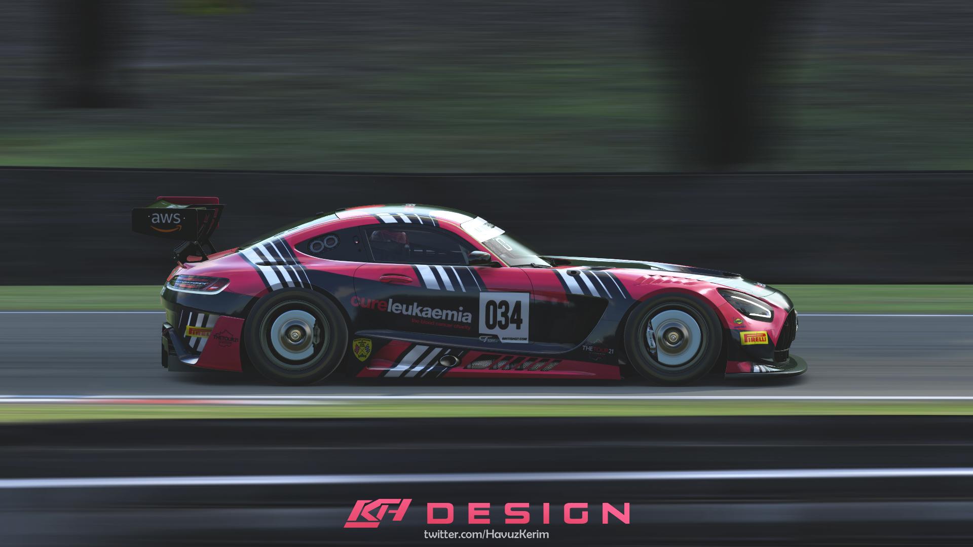 #6 RAM Racing Cure Leukaemia Mercedes-AMG GT3 EVO British GT 2022 by ...