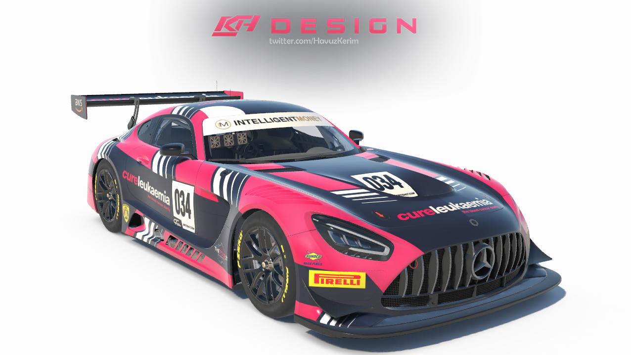 #6 RAM Racing Cure Leukaemia Mercedes-AMG GT3 EVO British GT 2022 by ...