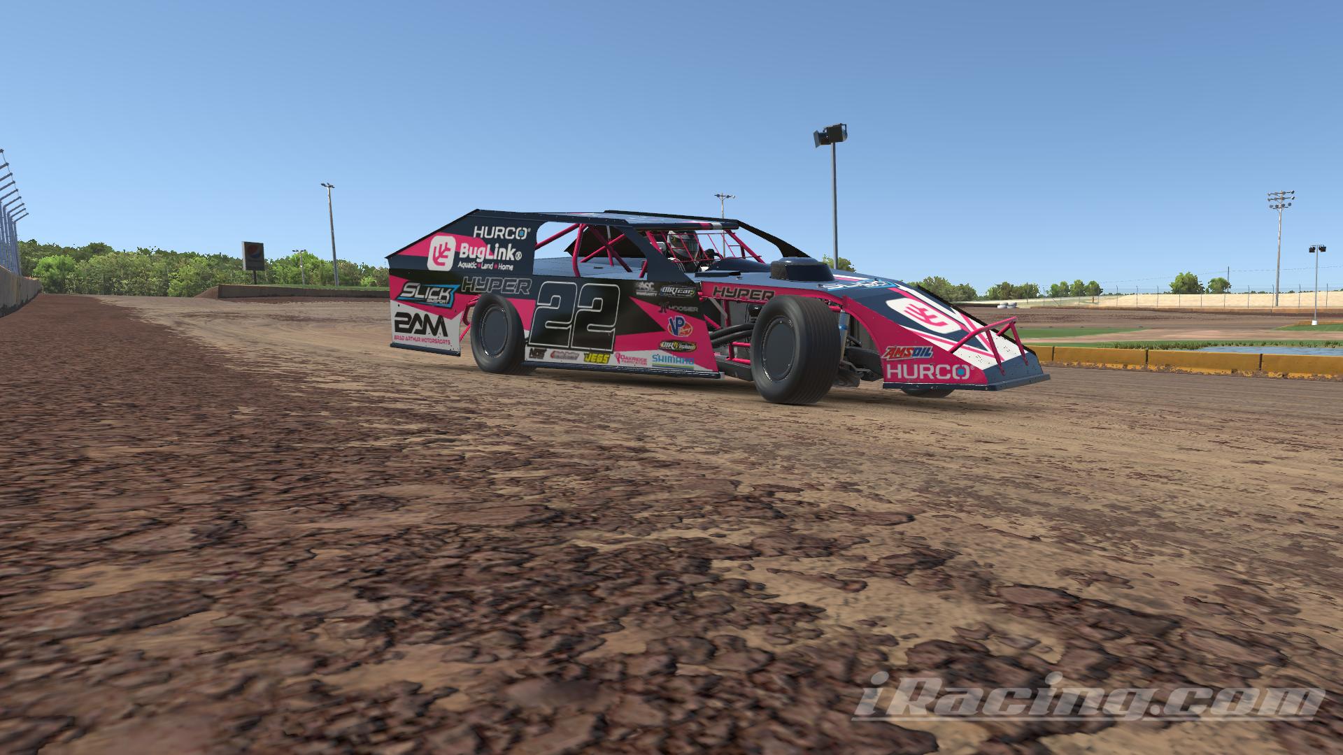 Dirt UMP Modified pink by Toby Collier - Trading Paints