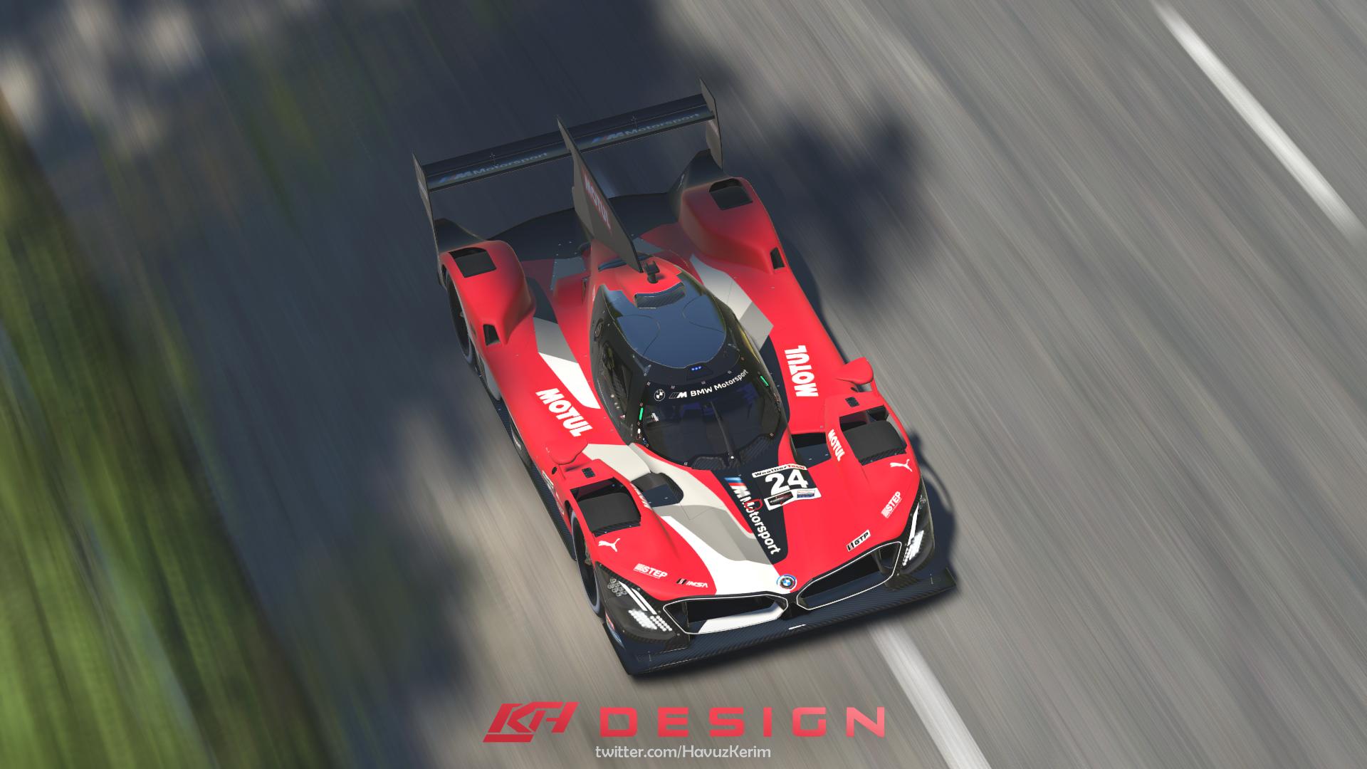 #25 BMW Team RLL MOTUL Livery for BMW M Hybrid V8 GTP/LMDh by Kerim ...