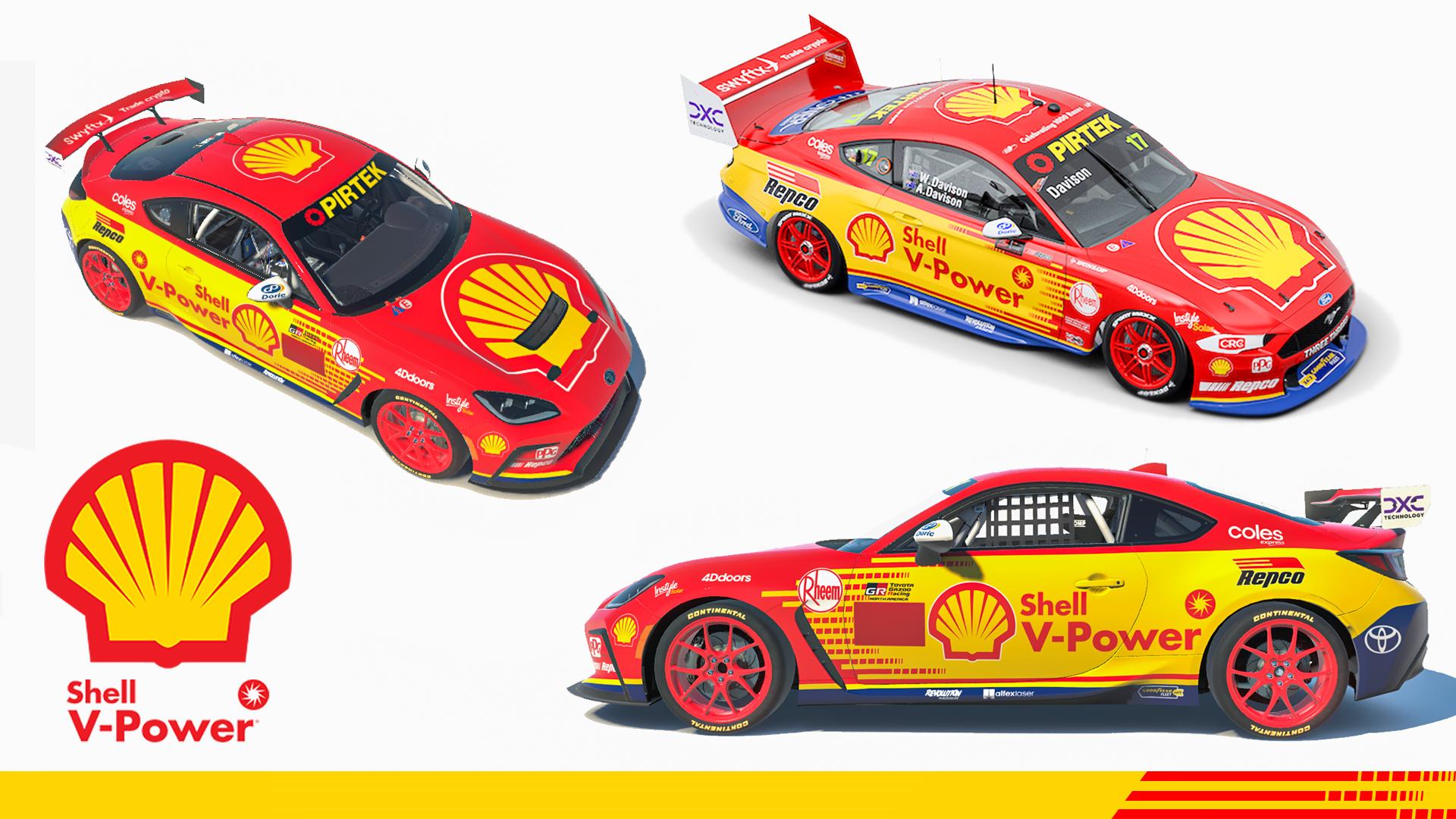 Shell V-Power Retro by Paul Mansell - Trading Paints