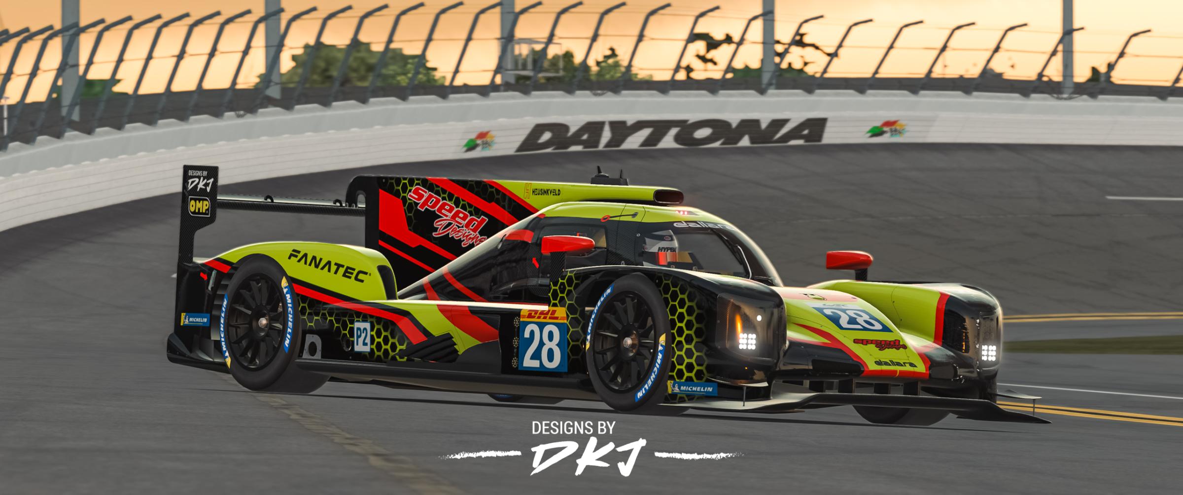 Designs by DKJ - Dallara LMP2 P217 Team Speed Designs - WEC by David K ...