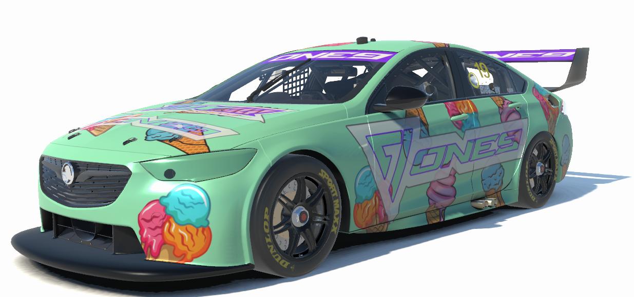 ONE9 Ice Cream Commodore by Christopher Bleakley - Trading Paints