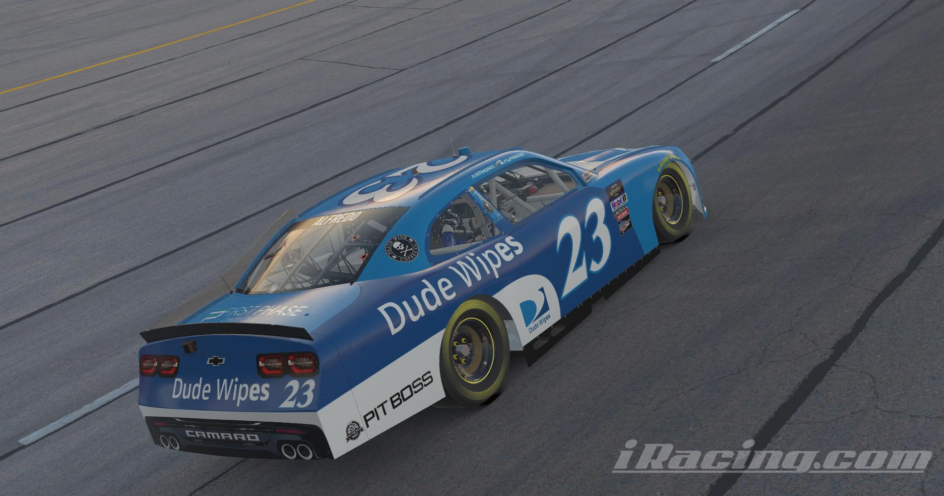 Anthony Alfredo 2023 Throwback No Number by Martin Roberg - Trading Paints