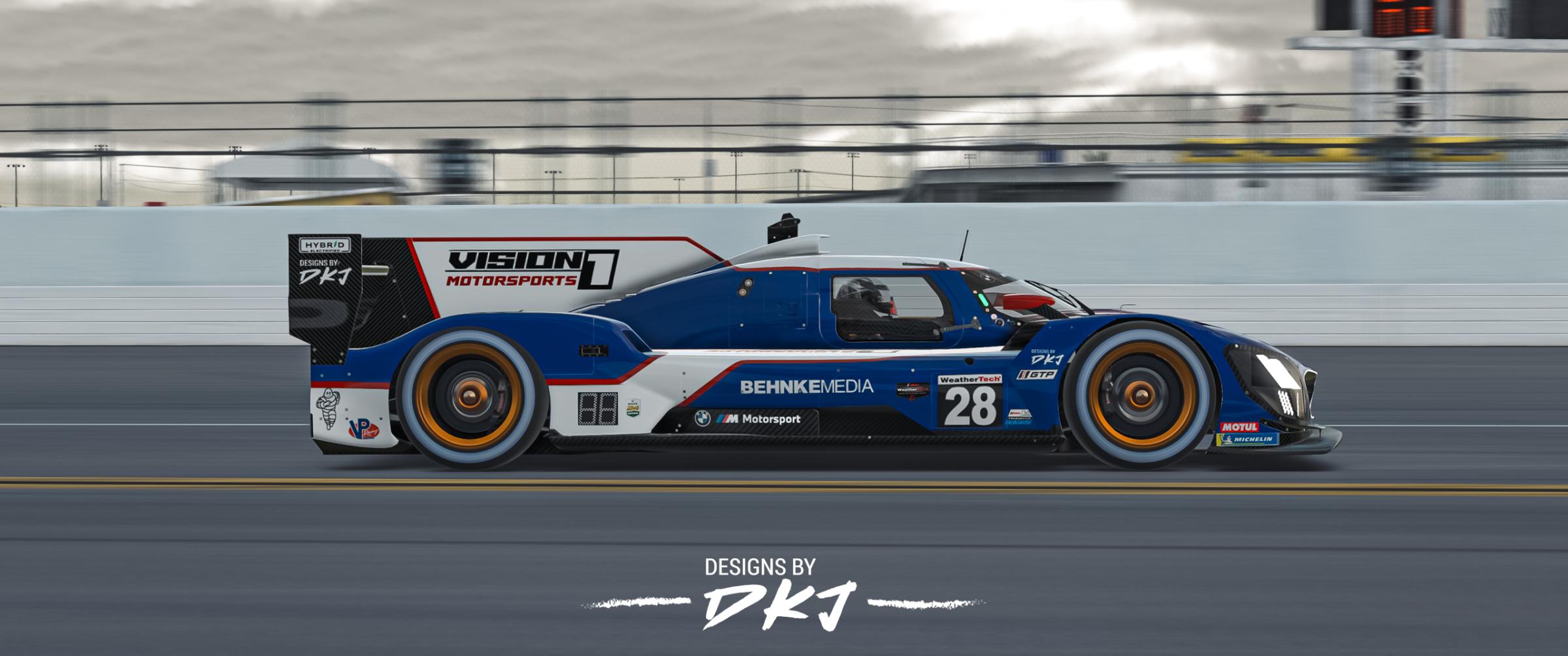 Designs by DKJ - BMW M Hybrid V8 LMDh - Vision 1 Motorsports by David K ...