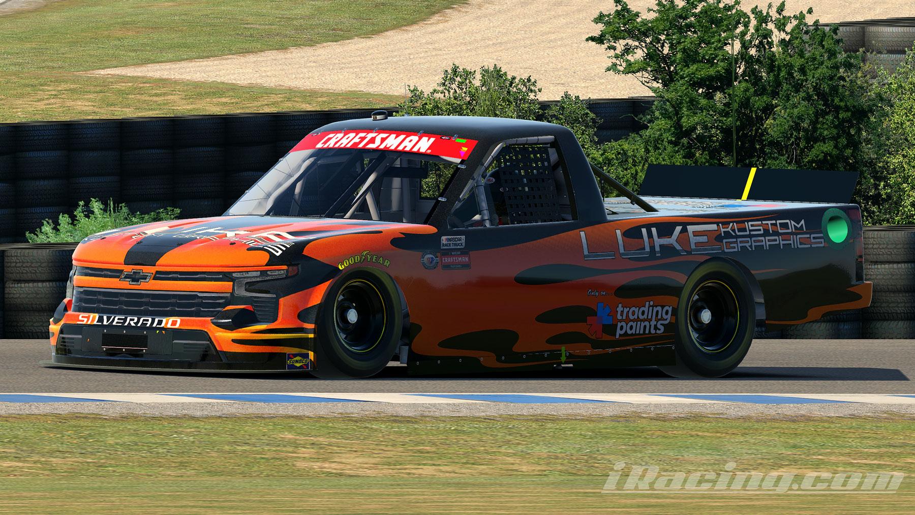 Luke Kustom Graphics Silverado (No number) by Jeff L. - Trading Paints