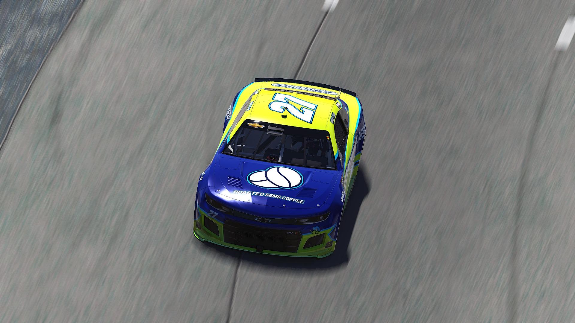 Gabriel Ellison Roasted Gems Coffee #27 Blue and Green for AREA Cup ...