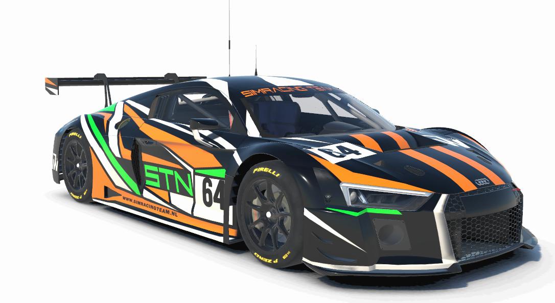 Audi R8 GT3 STN by Jorn Westeneng2 - Trading Paints