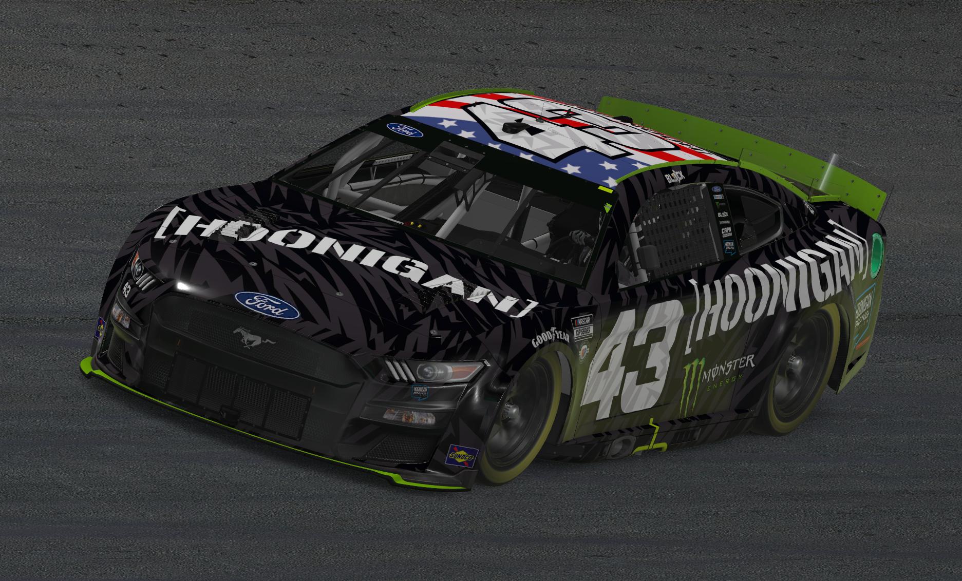 Ken Block #43 Hoonigan Mustang Tribute Concept | Custom Number by ...