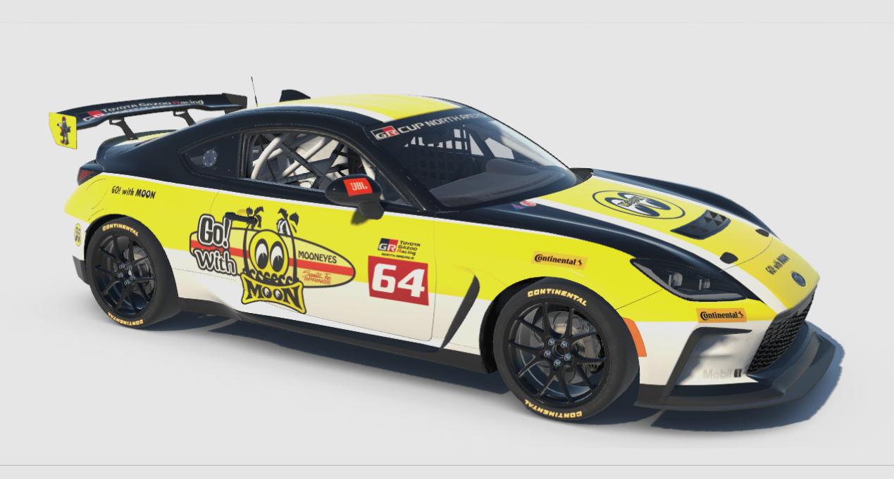 Moon Eyes Toyota GR86 by Fabio Figueiredo - Trading Paints