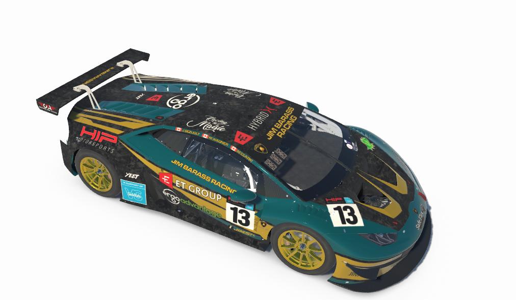 Jim Barass Racing Gold - Huracan GT3 EVO (iRacing For The Kids) by ...