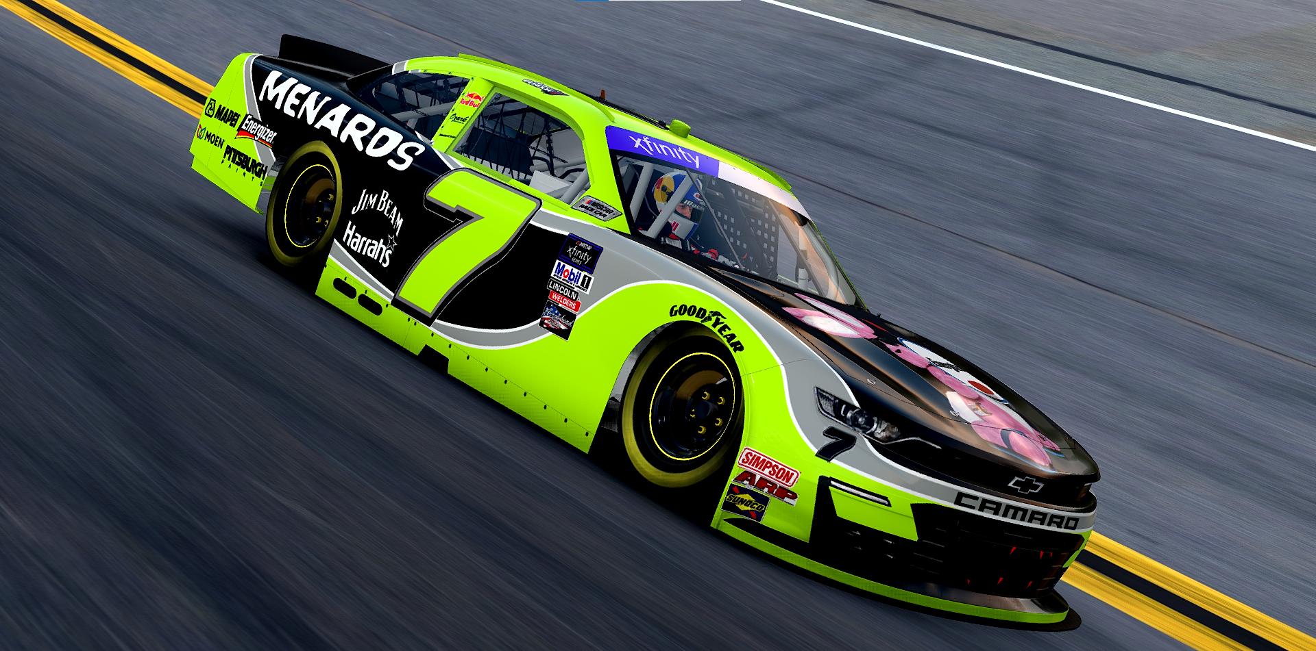 Robby Gordon Menards Xfinity Camaro by Maximus Molina - Trading Paints
