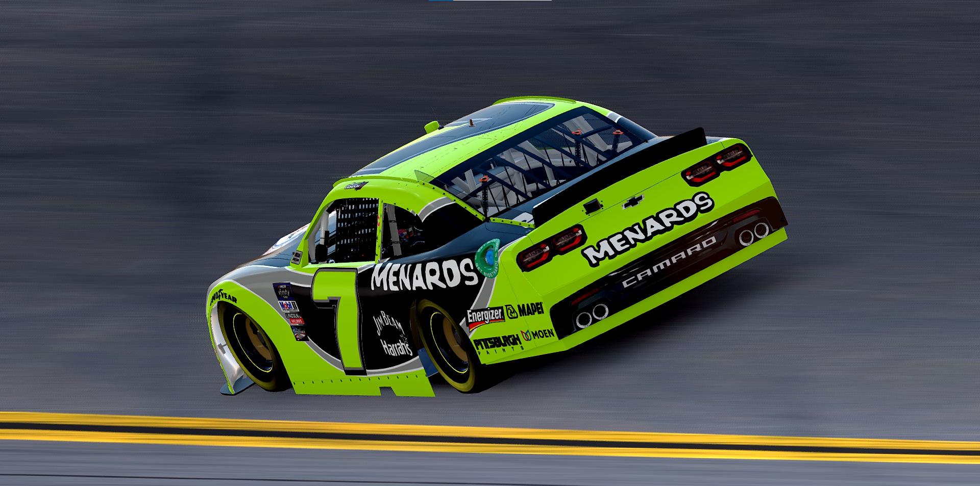 Robby Gordon Menards Xfinity Camaro by Maximus Molina - Trading Paints