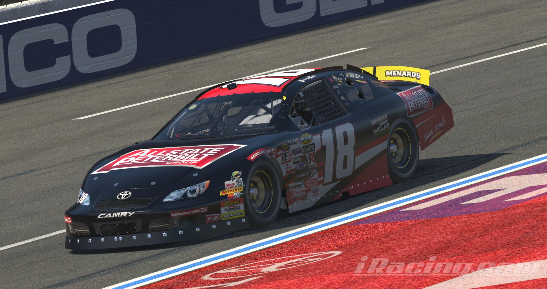 2022 Sammy Smith Allstate Peterbilt #18 ARCA by Wyatt Warner - Trading ...