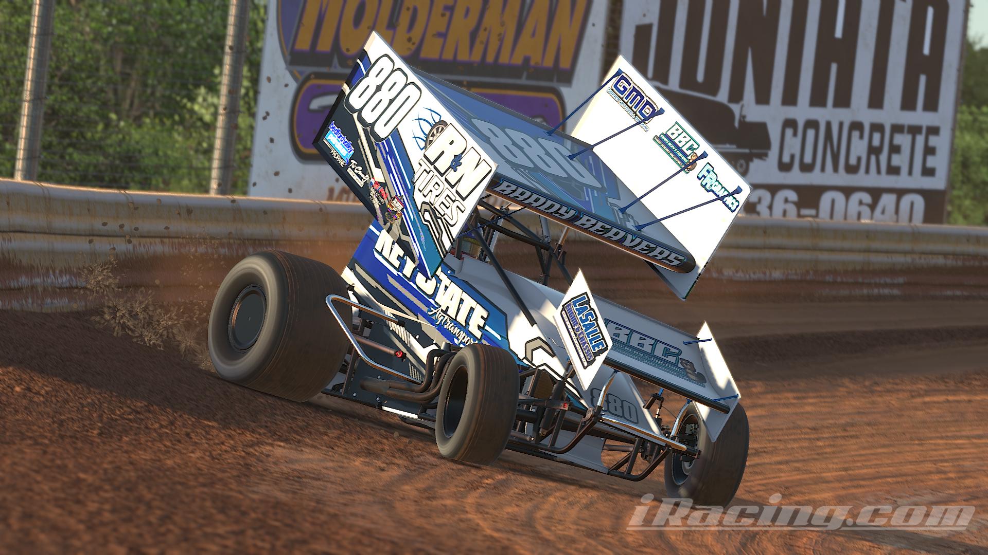 Brady Beavers Race1 Motorsports Sprint Car - Wing by Garrett Mitchell ...