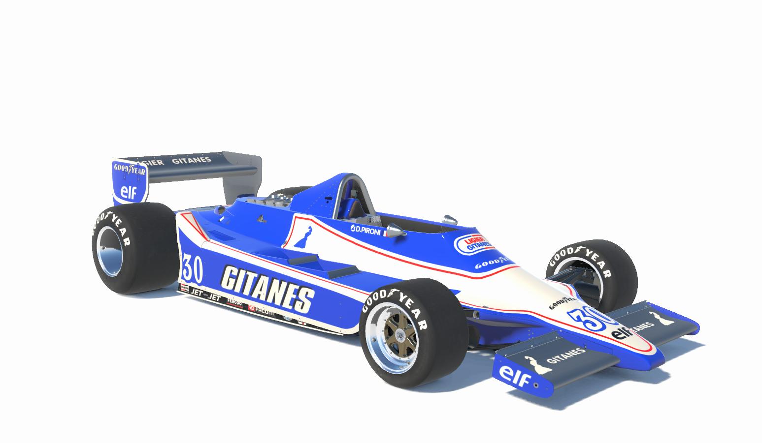 1980 Equipe Ligier Gitanes by Juanmi Costa - Trading Paints