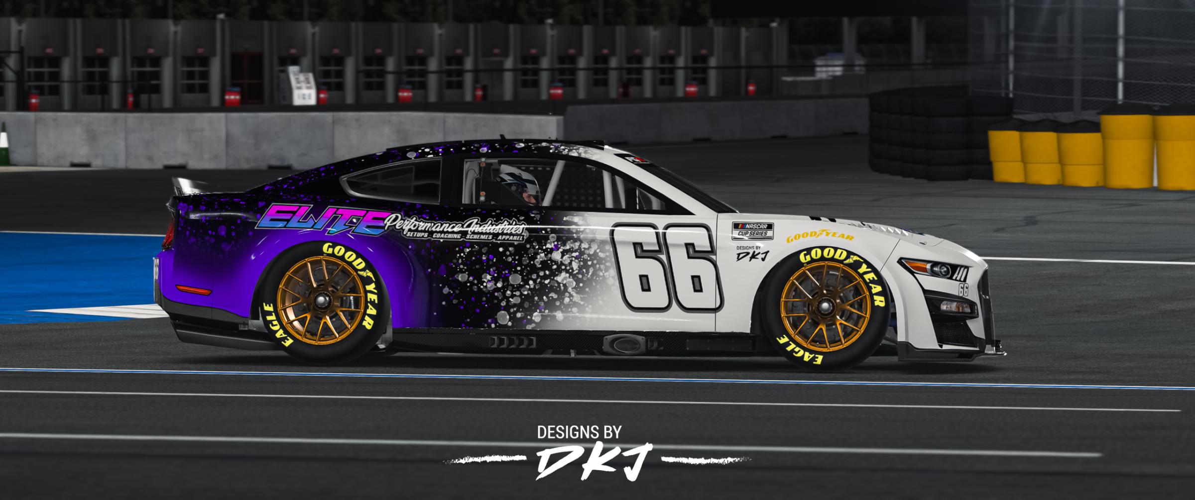 NASCAR Cup Serries Next Gen Ford Mustang - Purple by David K J ...