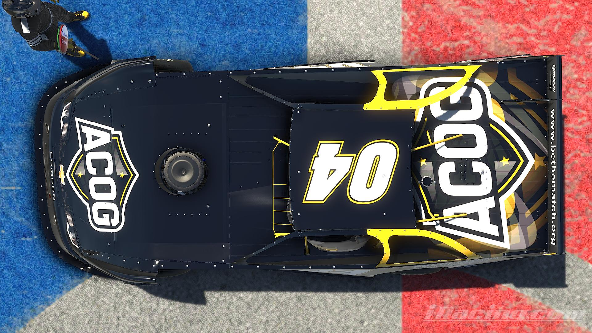 ACOG Dirt Late Model DirtCar by Ezeckiel Reyes - Trading Paints