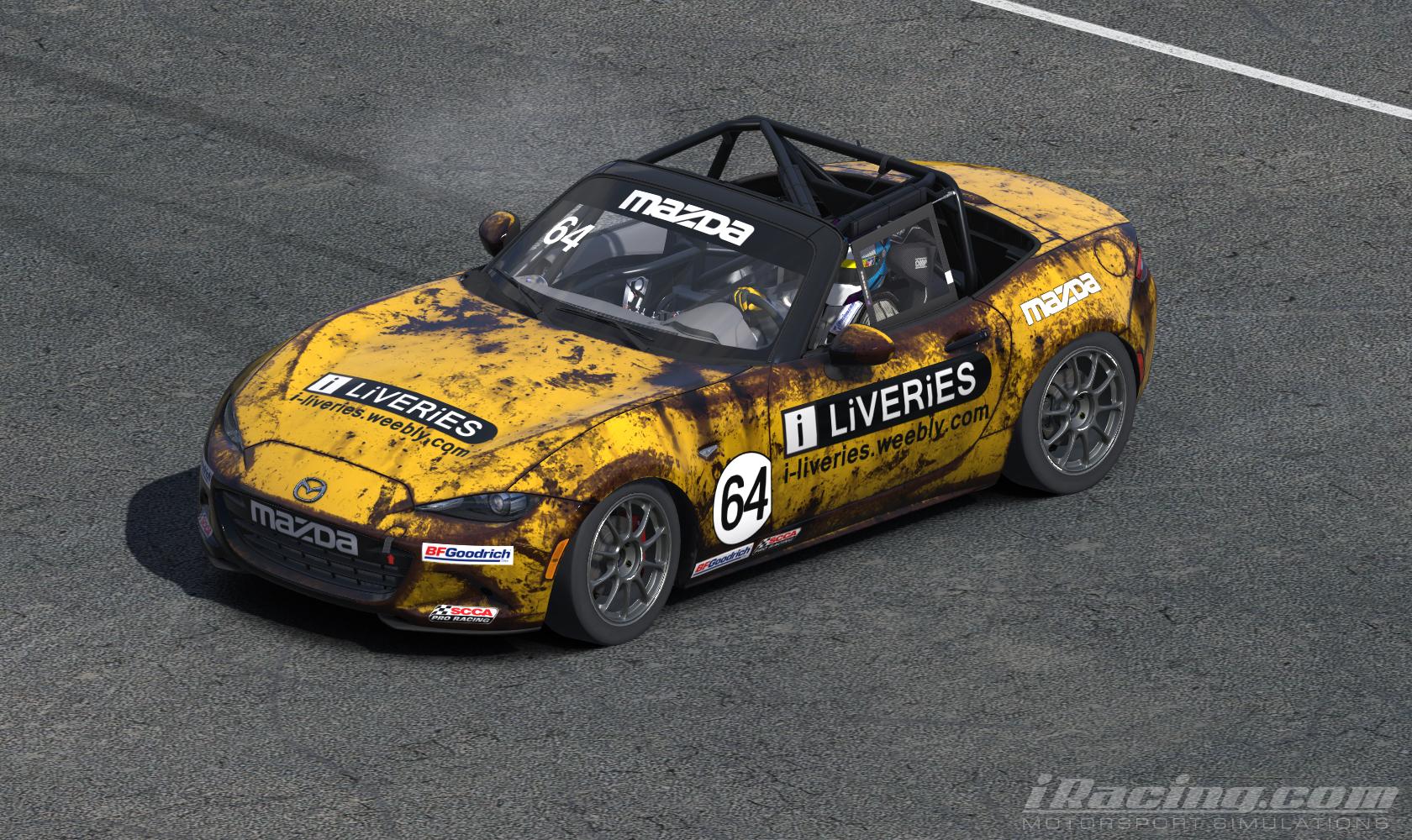 Global Mazda MX-5 Cup - iLiveries Rusty Yellow by Juan Diego Sanchez ...