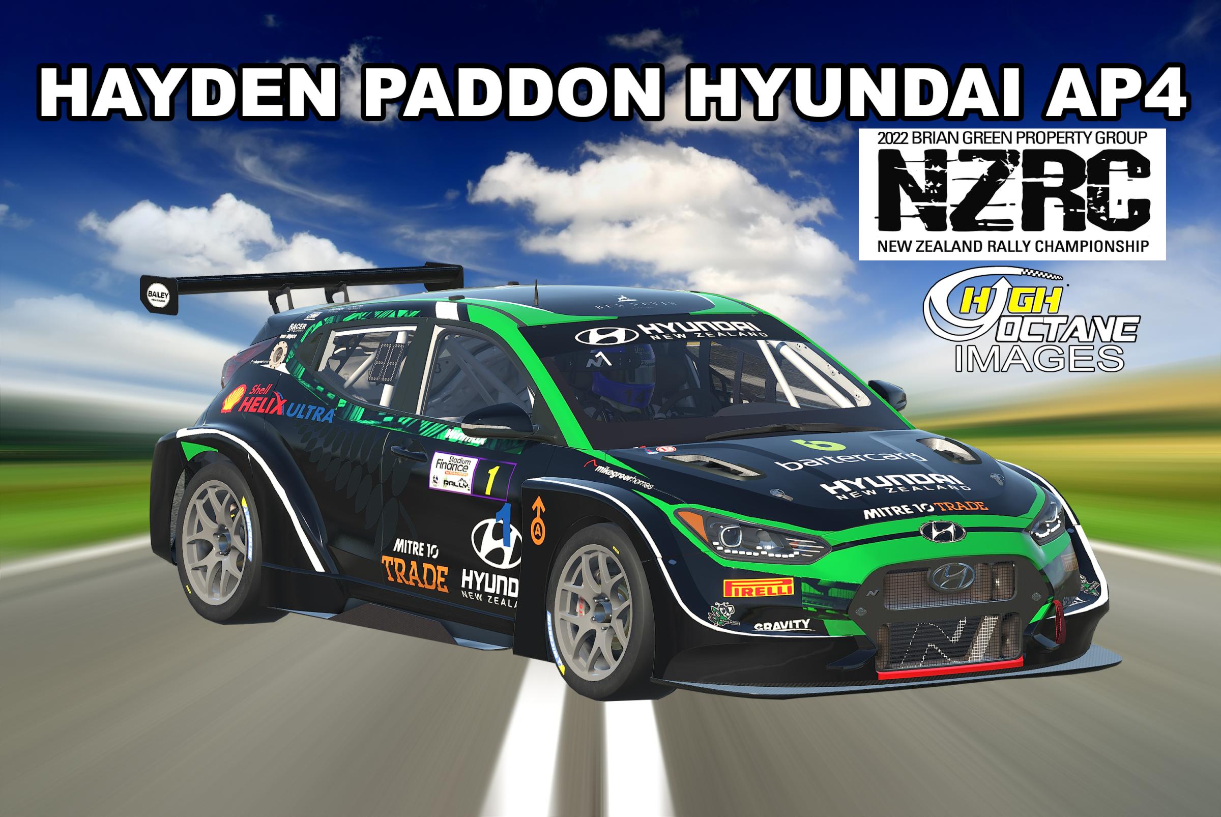 Hayden Paddon 2022 NZ Rally Championship by Matt Heywood - Trading Paints