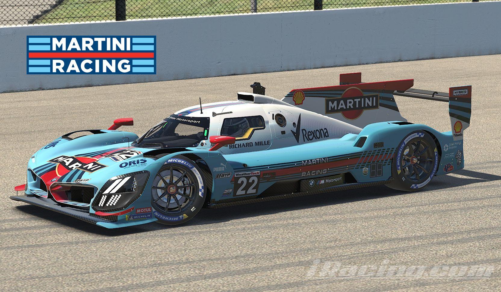 Martini Racing BMW V8 Hybrid by Stephane Parent - Trading Paints
