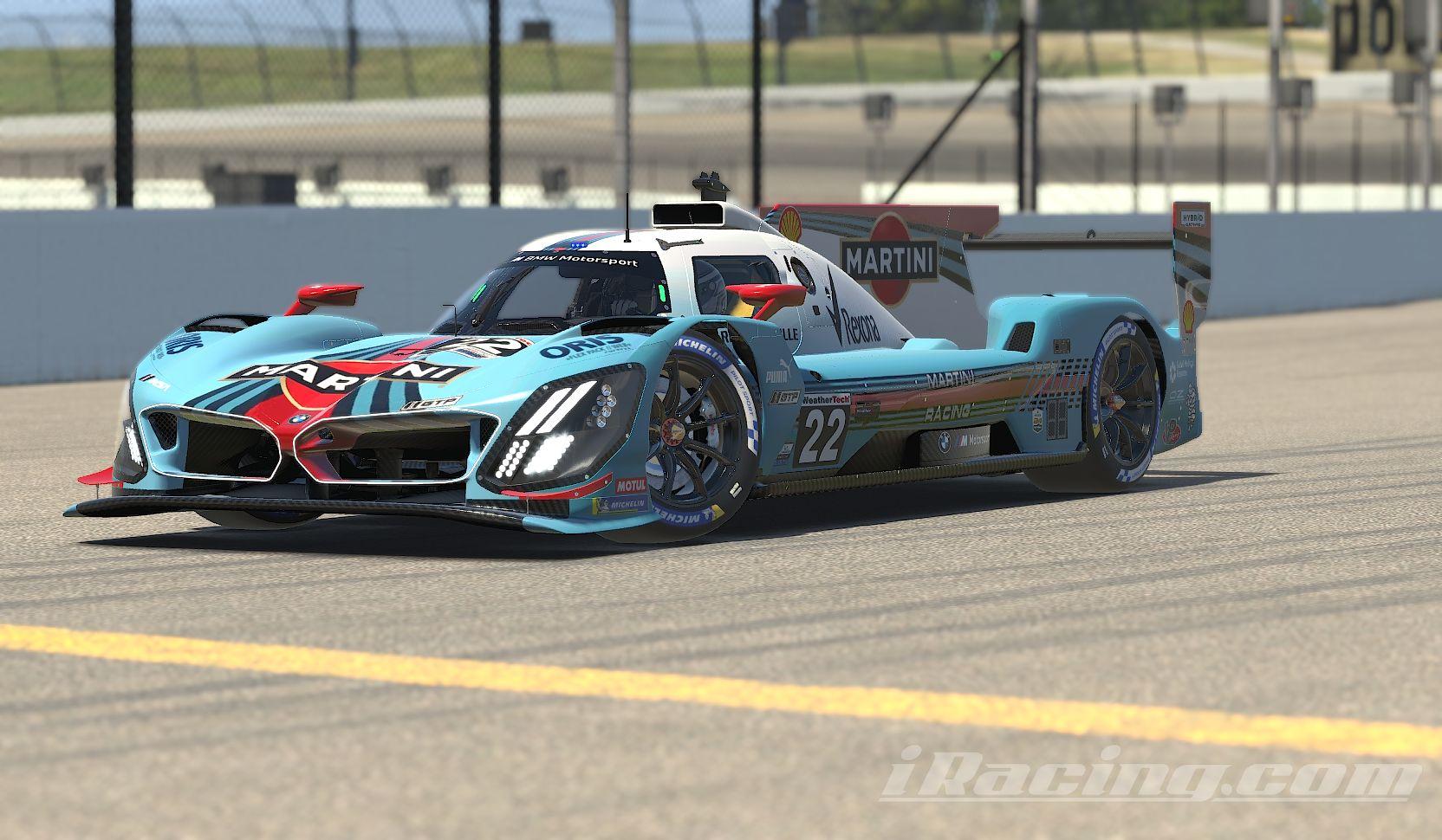 Martini Racing BMW V8 Hybrid by Stephane Parent - Trading Paints