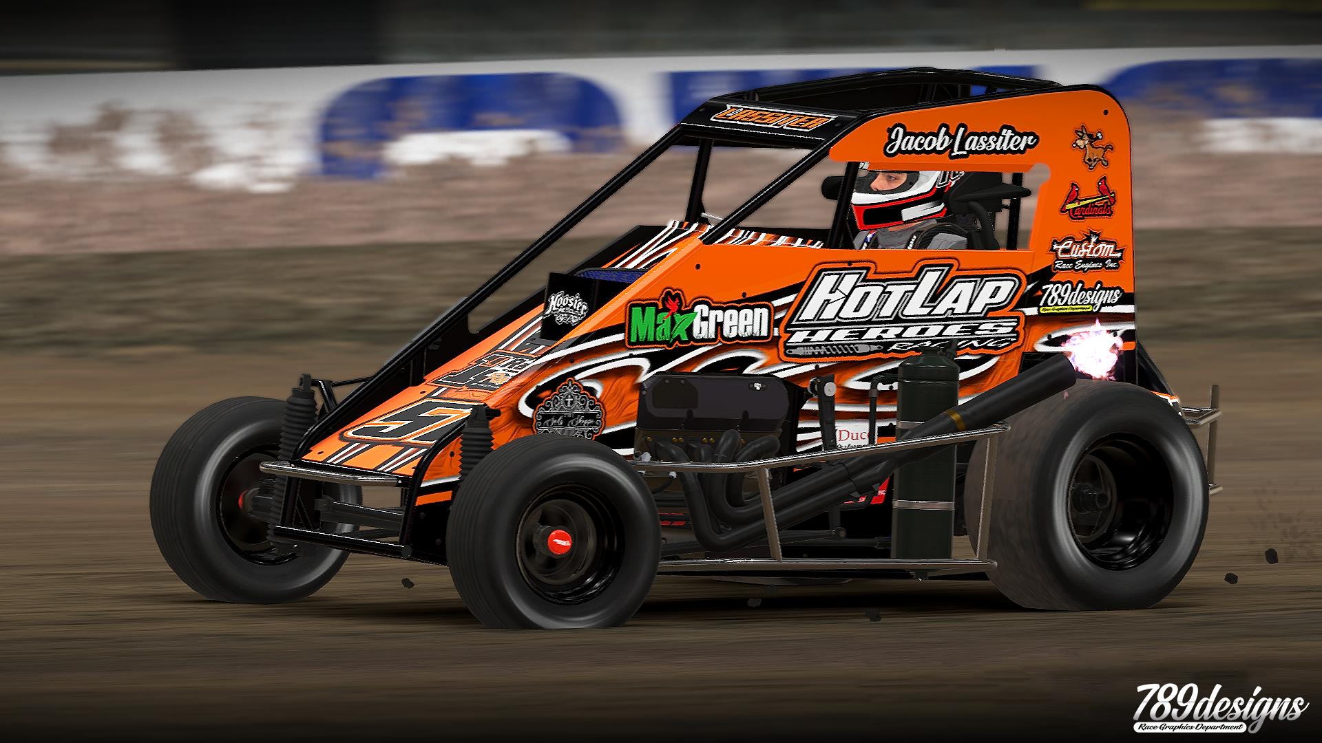 Jacob Lassiter Dirt Midget by Garrett Marshall - Trading Paints