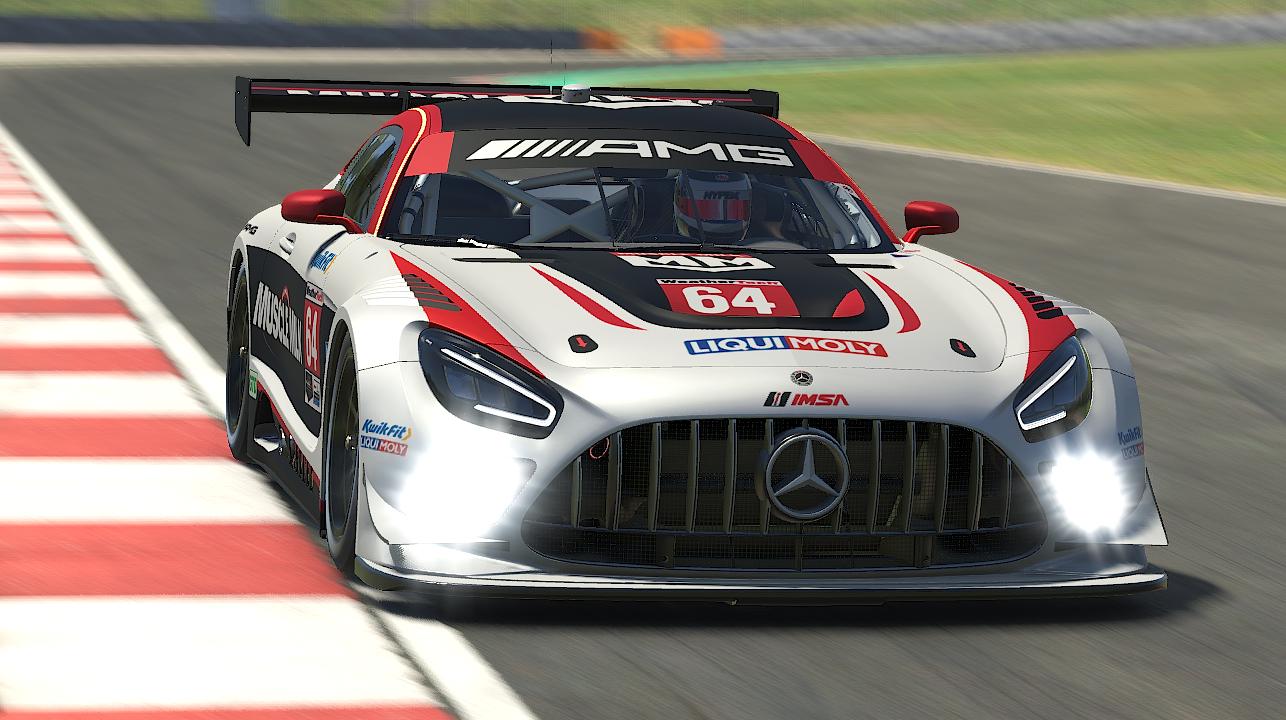 Muscle Milk Mercedes-AMG GT3 2020 by Ben R Harrison - Trading Paints
