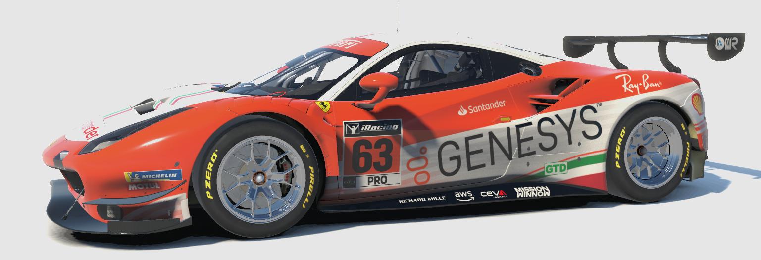 Genesys - Ferrari by John Rubino - Trading Paints