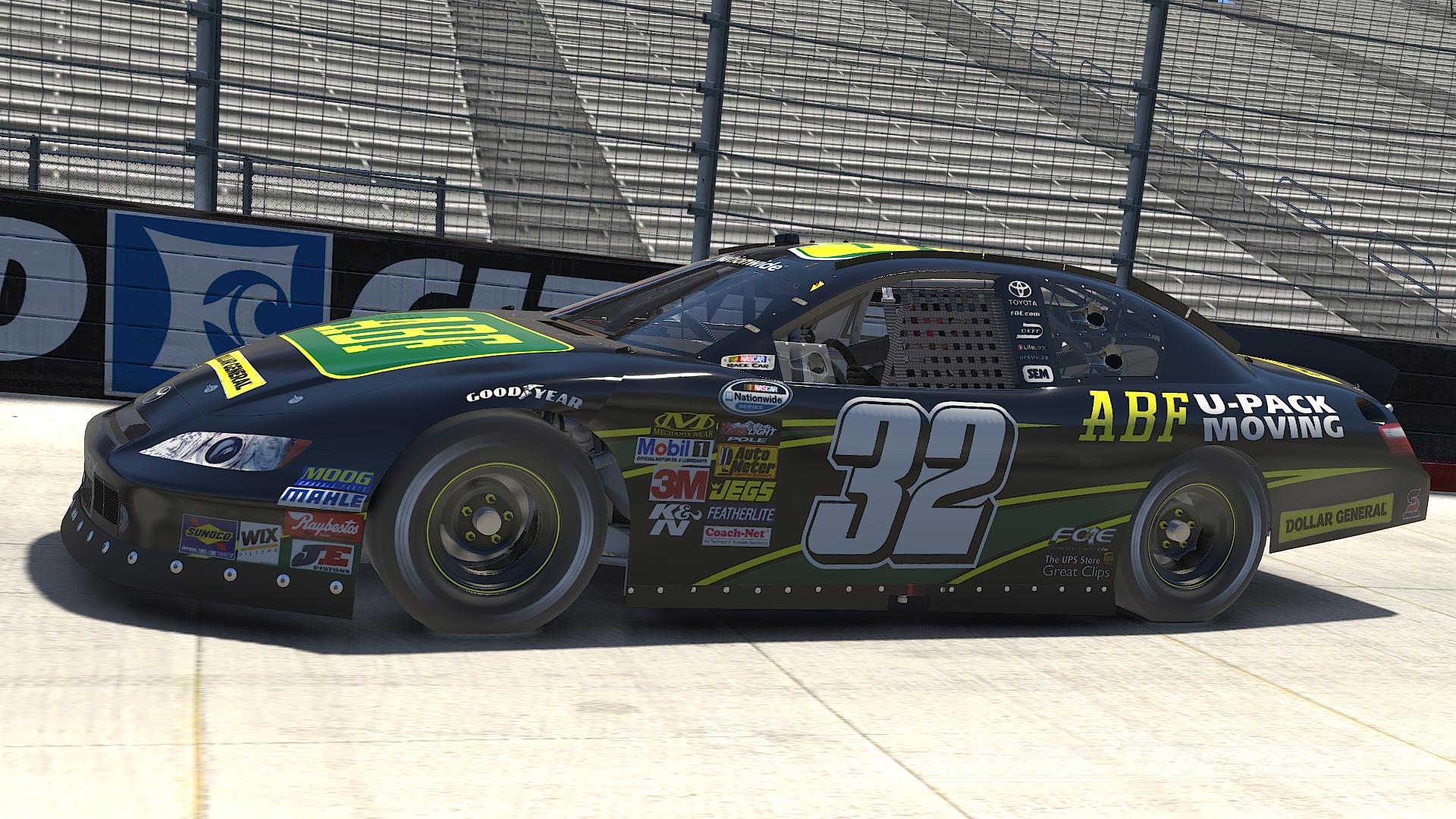 Braun Racing Dave Blaney ABF Moving Toyota by Matthew Meyer3 - Trading ...