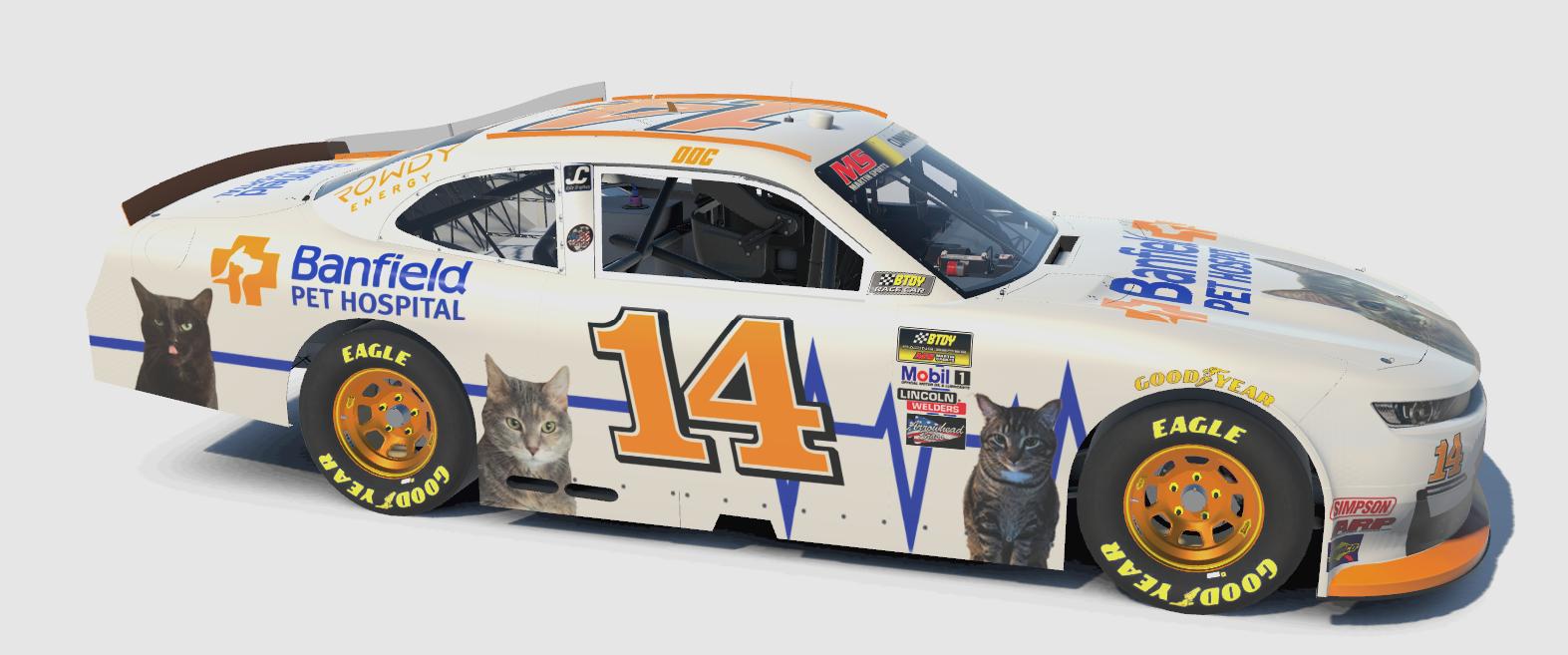 Banfield inverse color by Daniel D Cunningham - Trading Paints