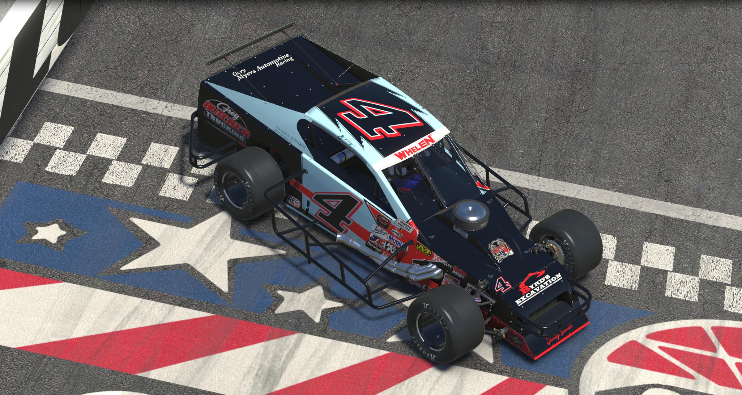 Jason Myers Greg Butcher Trucking Whelen Modified by Bobby Grey ...